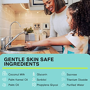 Saponify - 2Lb Coconut Milk Melt and Pour Soap Base, Skin-Moisturizing Natural Coconut Soap Base, Easy to Use Glycerin Soap Base for Soap Making