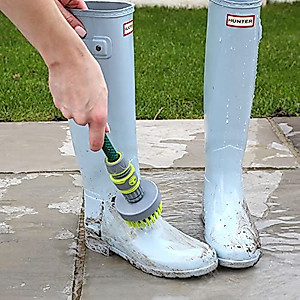 Masterpart Garden/Water Hose Outdoor Cleaning Brush Attachment - 3 Inch Brush