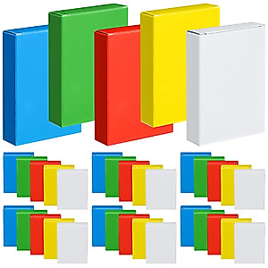 50 Pieces Playing Card Box Empty Playing Card Holder Case Card Holder Organize Storage Box Fits Baseball Trading Cards, Gaming Cards