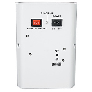 2 Rockville RF Wedge White RGBWA+UV Battery Wireless DMX DJ Up Lights+RF Remotes