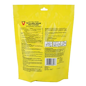 Victor M922 Fast-Kill Brand Ready-to-Use Refillable Mouse Station – 10 Blocks