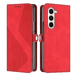 phone flip case Wallet Case for Samsung Galaxy Z Fold 5 2023, Compatible with Samsung Galaxy Z Fold 5 Case [TPU Shockproof Interior Case]PU Leather Case with Magnetic Flip Cover phone screen protectio