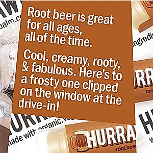Hurraw! Vanilla Bean, Root Beer, Chocolate Lip Balms, 3 Pack Bundle: Organic, Certified Vegan, Cruelty and Gluten Free. Non-GMO, 100% Natural Ingredients. Bee, Shea, Soy and Palm Free. Made in USA