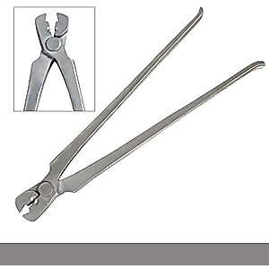 Farrier Nail Puller Vanadium Steel Farrier Tool in Dull Finish