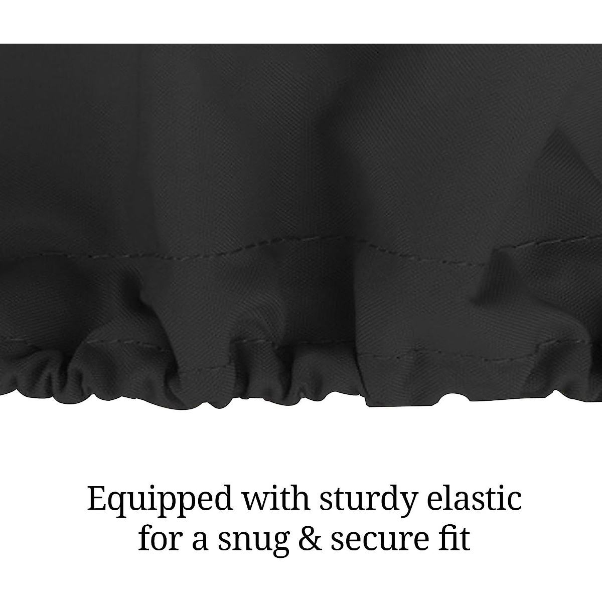 Covers & All Rectangle Table Top Cover, 12 Oz Waterproof UV & Weather Resistant Patio Table Cover, Outdoor Table Cover for Patio Furniture (70" L x 35" W x 5" H, Black)