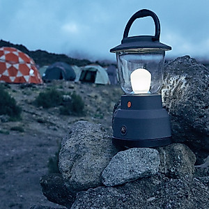 Eco Survivor EcoSurvivor LED Camping Lantern, Emergency Lantern, Battery Powered, 800 Lumens, 200 Hour Run Time, Gray, Ideal for Hiking, Outdoors, Emergency, Hurricane and Storm, 39616