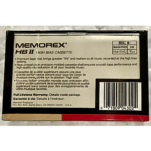 Memorex High Bias II - 90 min.