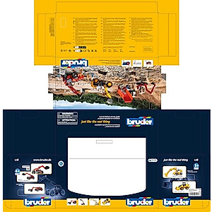 Bruder 02425 Fiat Articulate Road Loader