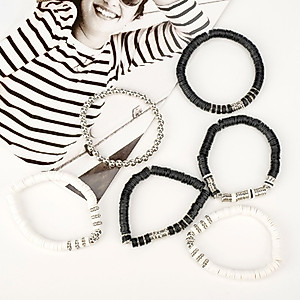 Gionlion 3000 Pcs Clay Beads Bracelets for Women, Bracelet Making kit Golden Beads for Jewelry Making, Charms Bracelet Kit DIY Arts and Crafts Birthday Gifts Preppy