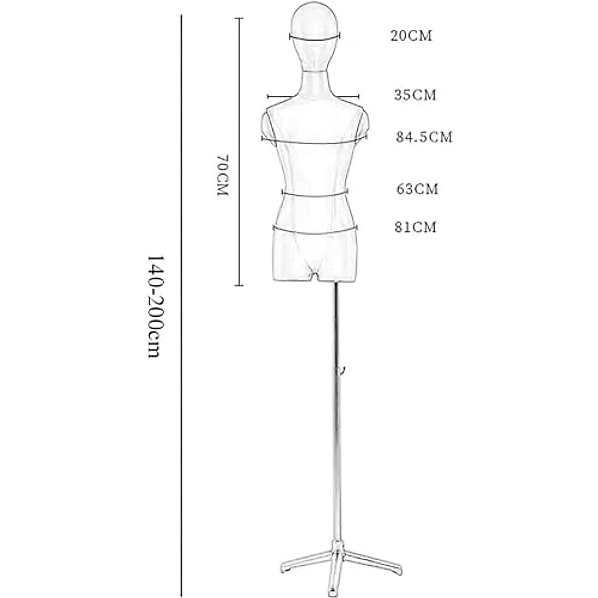 Mannequin Tailors Dummy Dressform Mannequin Tailors Dummy Mannequin Clothing Store Display Dressform Mannequin