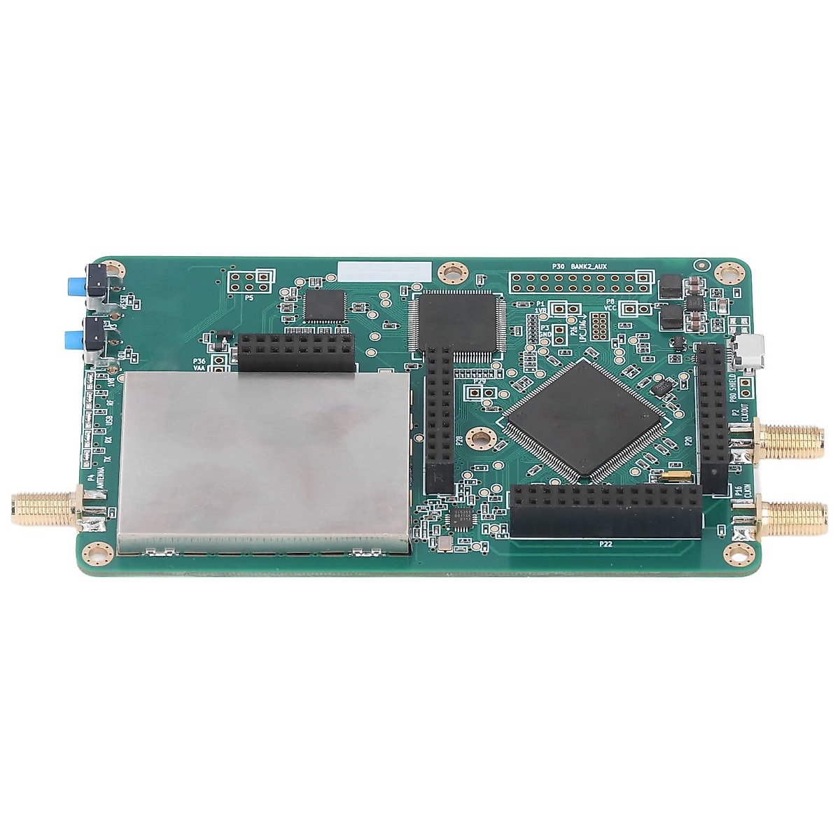 SDR Development Module, Less Interference 1MHz‑6GHz Software Radio Learning Board High Sensitivity for DIY Electronics