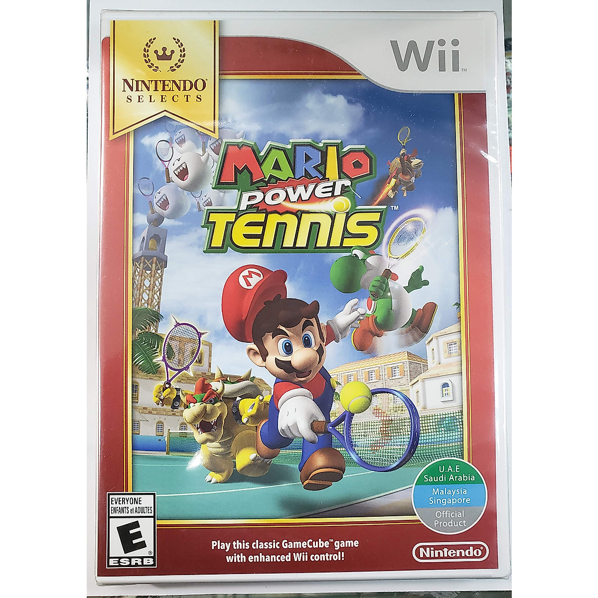 Mario Power Tennis Nintendo Wii ( World edition ) ( nintendo select )
