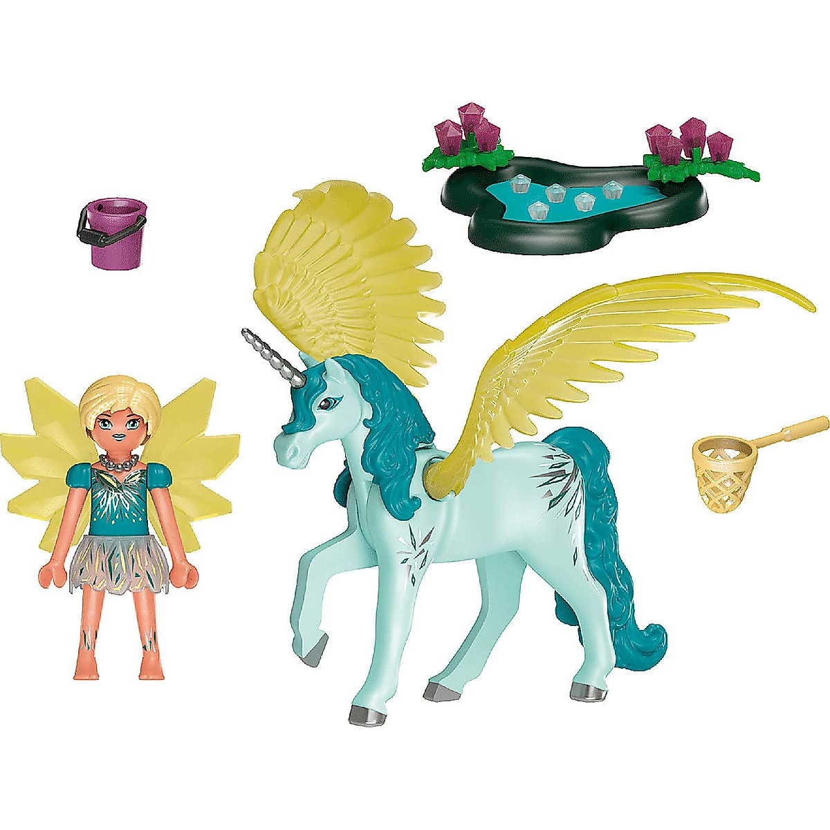 Playmobil Adventures of Ayuma Crystal Fairy with Unicorn