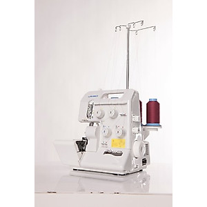 JUKI MO600N Series, MO654DE Portable Thread Serger Sewing Machine, White
