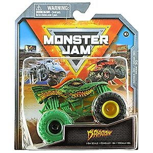Monster Jam 2023 Spin Master 1:64 Diecast Truck Series 30 Phased Out Dragon