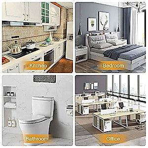 160 Pcs Cabinet Door Bumpers, 1/2" Diameter Self Adhesive Clear Cupboard Door Drawer Bumpers for Kitchen Cabinets Cutting Boards Picture Frames