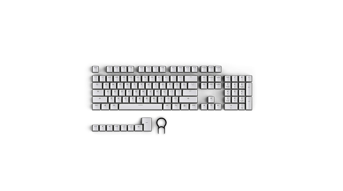 TECWARE Pudding PBT Keycaps Set for Backlit Keyboards