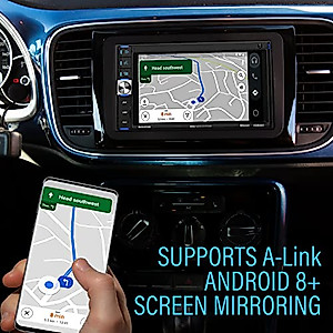 BOSS Audio Systems BV9370B Car Audio Stereo System – 6.5 Inch Double Din, Touchscreen, Bluetooth Audio and Calling Head Unit, Aux In, USB, SD, AM/FM Radio Receiver, No CD Player, Hook Up To Amplifier