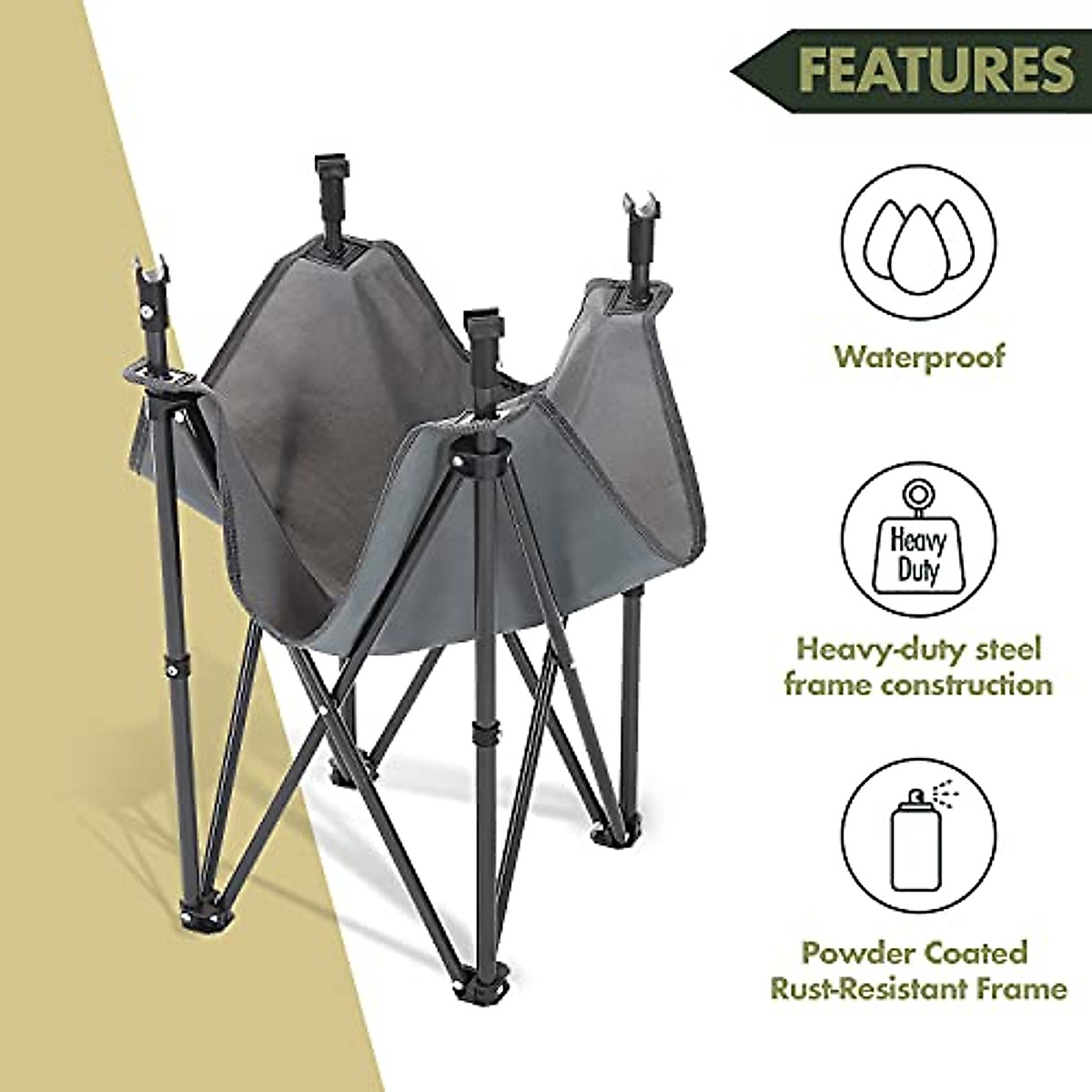 ARROWHEAD OUTDOOR Heavy-Duty Portable Folding Table