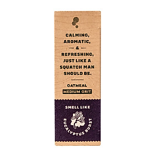 Dr. Squatch All Natural Bar Soap for Men with Medium Grit, Eucalyptus