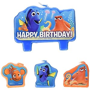 Finding Dory Party Supplies - Birthday Candle Set