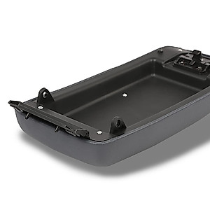 PIT66 Center Console Armrest Lid, Compatible with 1995-2000 Toyota Tacoma/1996-1998 Toyota 4Runner Gray