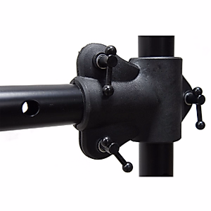 Harmony Audio HA-TRUSSKIT Pro Audio DJ 10 Foot Lighting Truss Package with (2) Tripod Stands