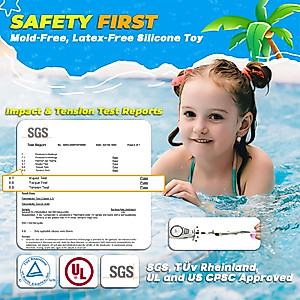 Tizikcon 16 PCS Reusable Water Balloons, Refillable Magnetic Water Balls for Outdoor Games, Self Sealing Water Splash Bomb Quick Fill for Summer Fun, Pool Beach Toys for Kids Ages 3-12