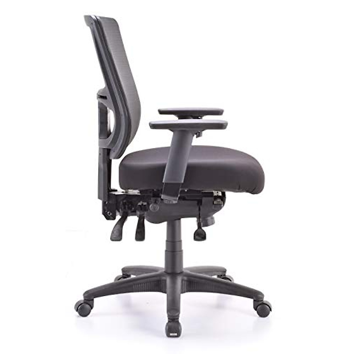 Eurotech Seating MFST5455-BLKM Office Chairs, Black