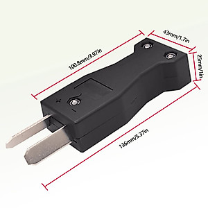 36V 15A Golf Cart Battery Charger with Crows Foot Plug for EZGO Club Car Yamaha