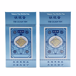 Fetcasy® Herbal Cigarettes - Tobacco and Nicotine Free， 2 Packs 40 Smokes