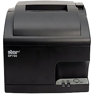 Star Micronics SP742MBi2 Bluetooth Impact Receipt Printer with Auto-cutter, Internal Power Supply, and Auto Connect for iOS - Gray (Renewed)