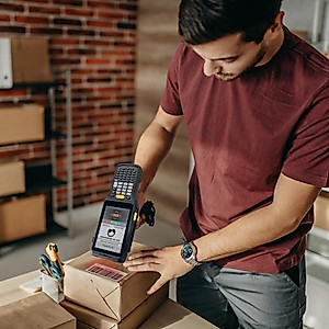 Chainway C61 Wireless Android Barcode Scanner Handheld with Pistol Grip, Zebra 2D/1D/QR Code Reader, Android 13 with Play Store, Vivid Screen, WiFi, Warehouse Inventory Scanning (Build Your Own)
