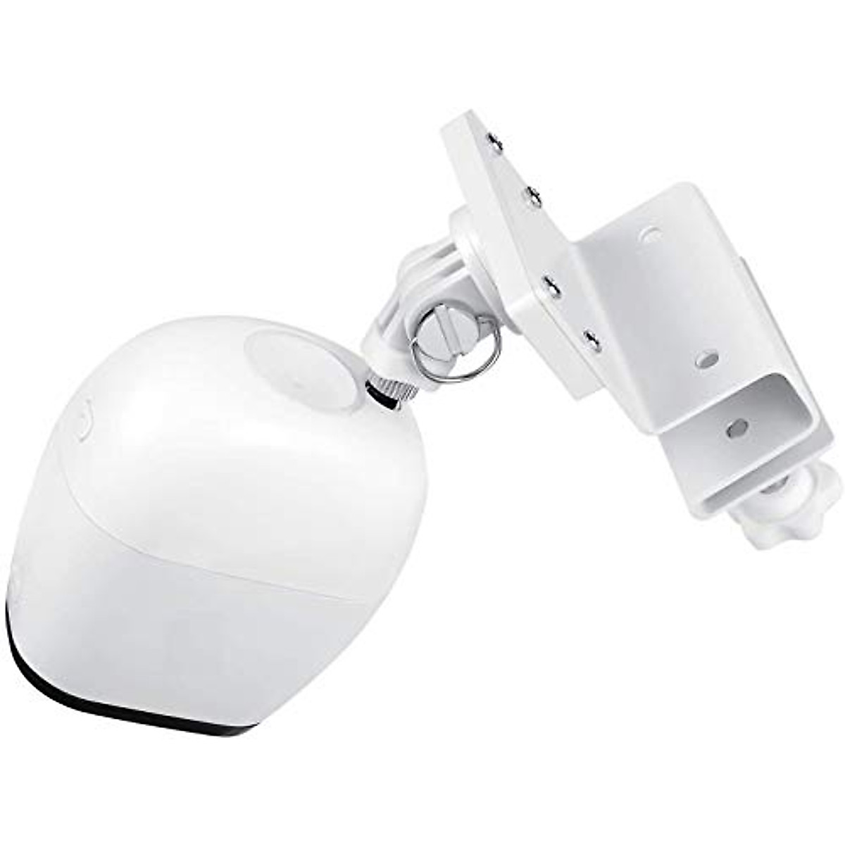 Wasserstein Weatherproof Gutter Mount Compatible with Arlo Pro/Pro2/Pro3/Pro4, Arlo HD, and Arlo Ultra/Ultra 2 - Greater Height for Your Arlo Cameras (2-Pack, White)