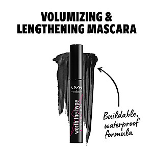 NYX PROFESSIONAL MAKEUP Worth The Hype Waterproof Mascara - Black