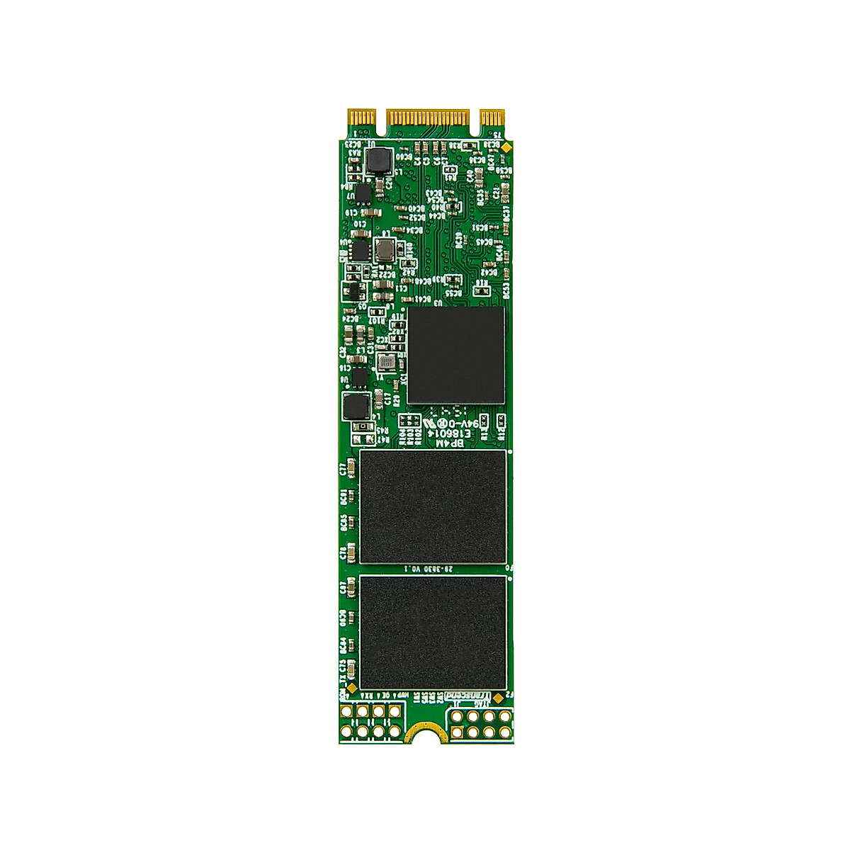 Transcend 128GB MTS800S M.2 2280 SATAIII SSD, Internal Solid State, Compatible with Laptop & PC Desktop, MLC - TS128GMTS800S