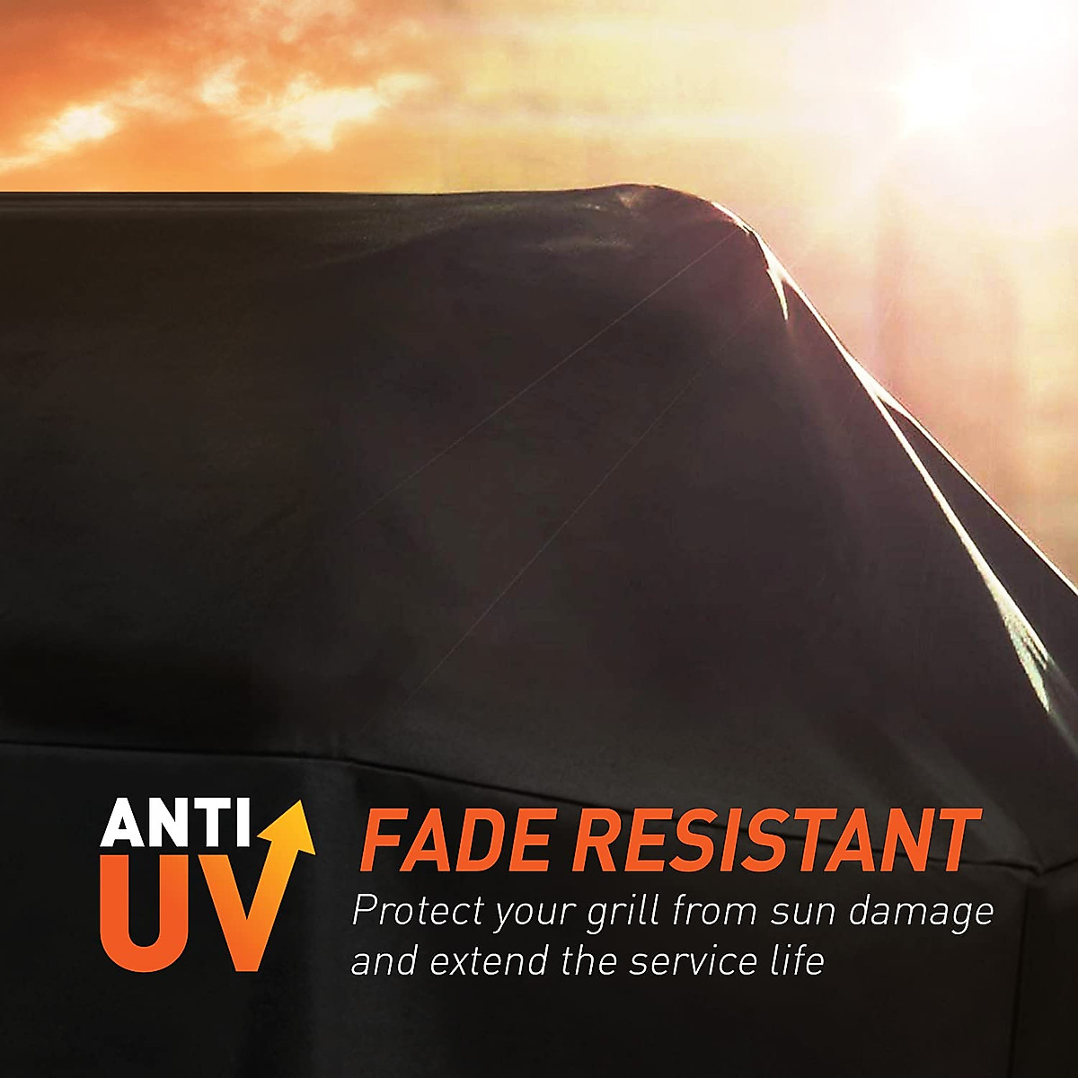 Arcedo Griddle Cover Compatible with Blackstone 36 Inch ProSeries, 70 inch Grill Shield for Cooking Station with Hood, Weather Resistant Outdoor Heavy Duty Waterproof Flat Top Gas Grill Cover, Black