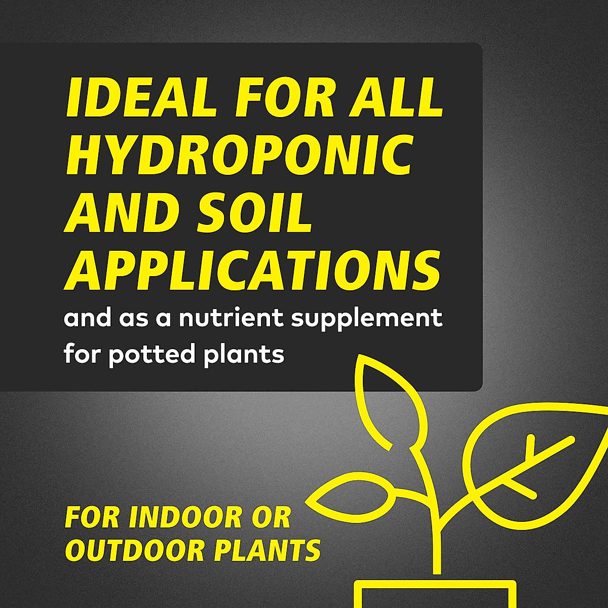 General Hydroponics FloraSeries Hydroponic Nutrient Fertilizer System with FloraMicro, FloraBloom and FloraGro, 1 pt.