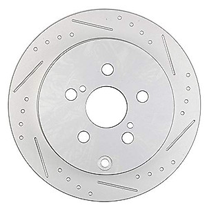 ECCPP Brake Rotor and Ceramic Brake Disc Pad Kit Front Rear fit for Ford Mustang 1994 1995 1996 1997 1998 1999 2000 2001 2003 2004 for Ford Mustang