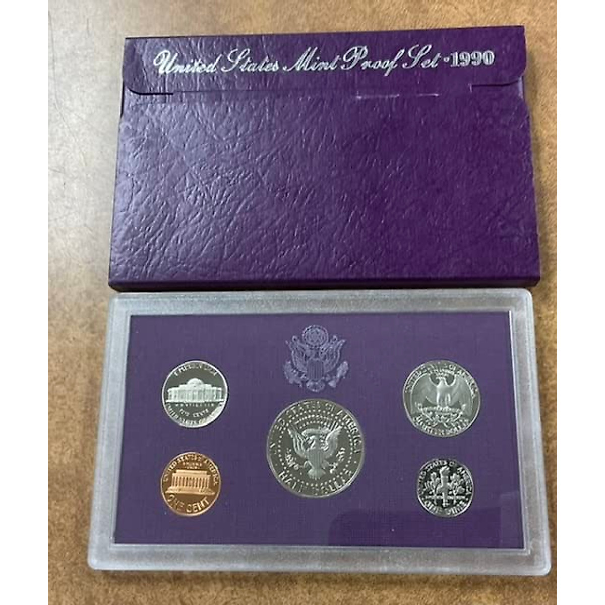 1990 S Proof set Various US Mint Proof