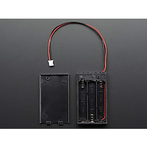 Adafruit Accessories 3xAAA Battery Holder w/ On/Off Switch (1 piece)