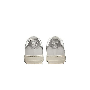 Nike Air Force 1 Womens ESS TRND Summit White/Metallic Silver Size 9.5