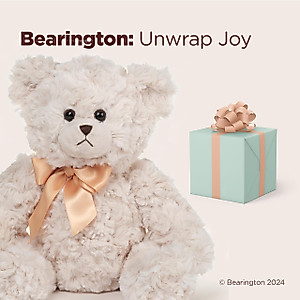 Bearington Lil' Huggles, 10 Inch White Teddy Bear Stuffed Animal, Makes a Great Gift for Birthday, Anniversary, Holiday, or Graduation