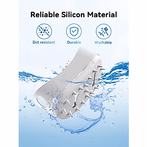 CNBEYOUNG VR Shell and Lens Cover for Quest 2, Front Protective Face Cover Protects Cameras and All Ports, Anti Scratch Dust Shock with Heat Dispersion Design