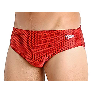 Speedo Men's Swimsuit Brief ProLT Printed Team Colors