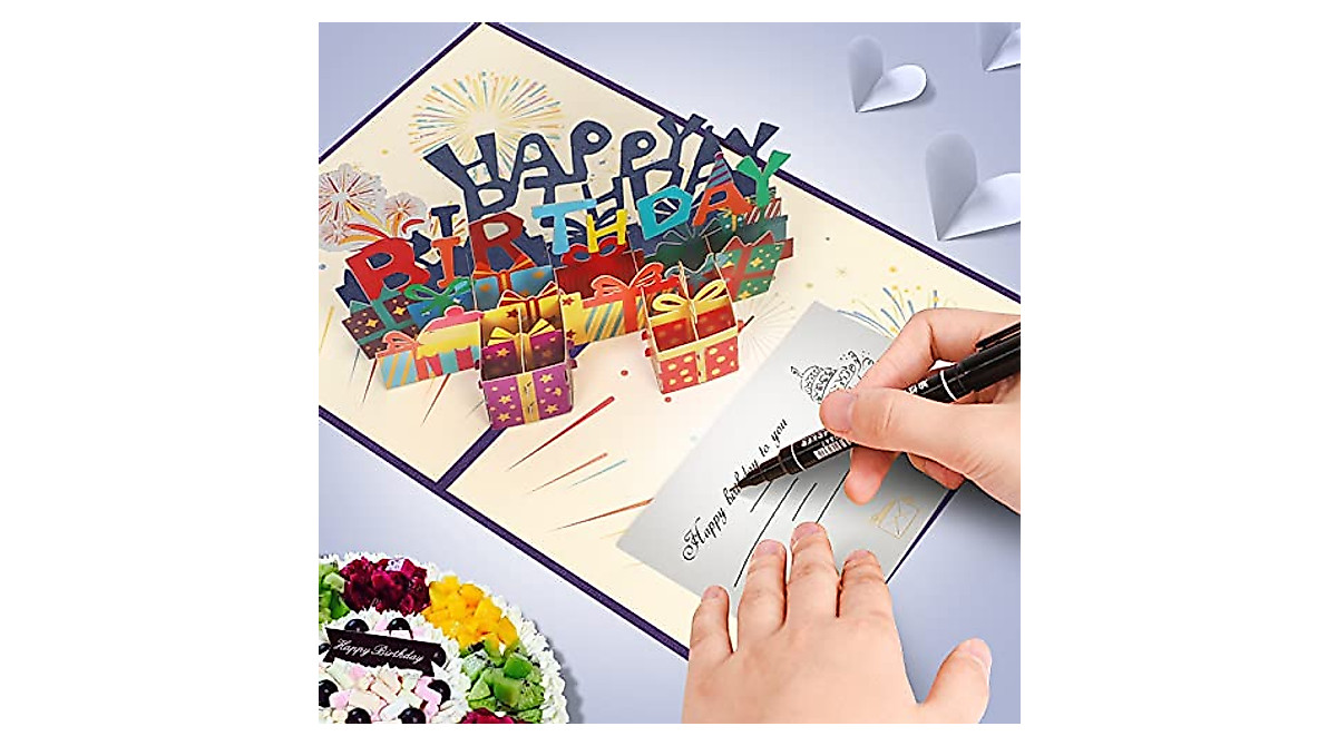 Skycase 3D Birthday Card - Handmade Pop Up Card