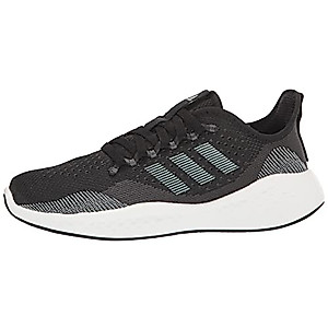 adidas Women's Fluidflow 2.0 Running Shoe, Core Black/Magic Grey Metallic/Carbon, 8
