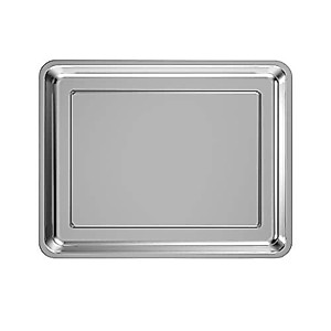 Megachef 10 in 1 Electronic Multifunction 360 Degree Hot Air Technology Countertop Oven, Silver Chrome