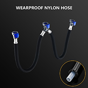 Rough-In Valve with Drain Assembly, Compatible with Moen Widespread Bathroom Sink Faucet, 1/2-Inch IPS Connections, Brass Construction