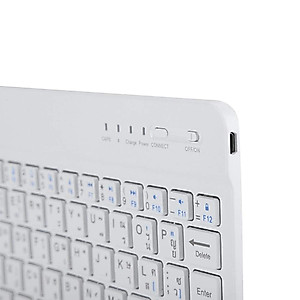 Thai Language Ultra Slim Bluetooth Keyboard Suitable for Android/iOS/Windows Systems.